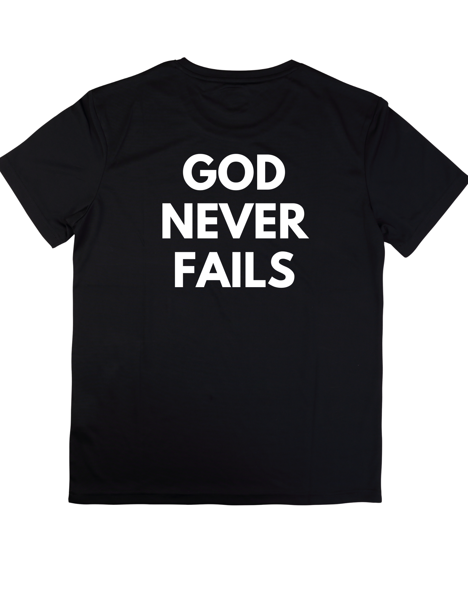 GOD Never Fails T-Shirt, Christian Apparel, Church Tshirts, – Creation ...